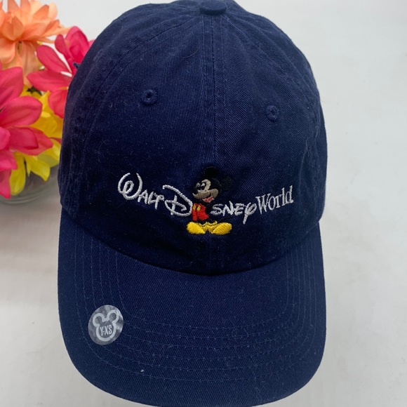 Disney | Accessories | Walt Disney World Nwt Size Sticker Youth Xs Navy ...